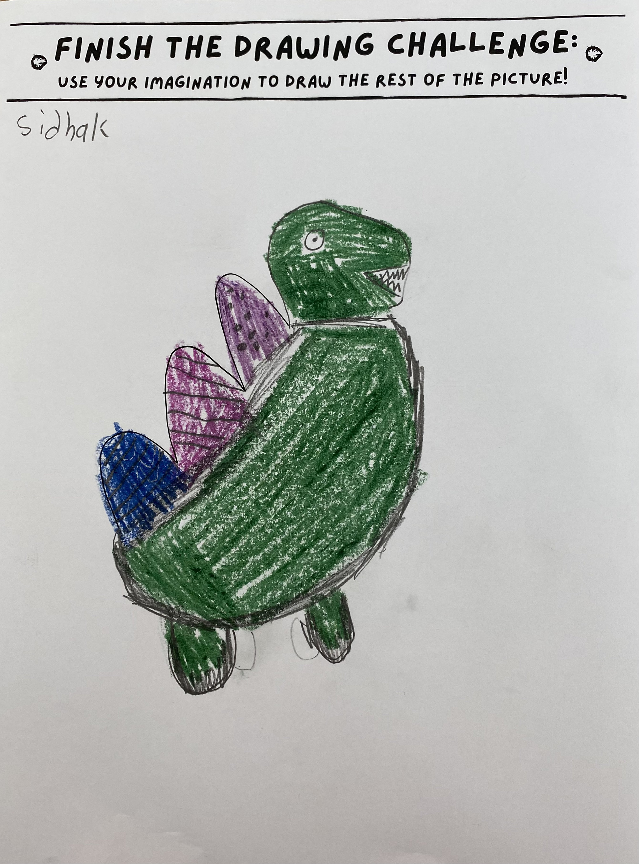 Finish the Drawing Challenge - Etsy