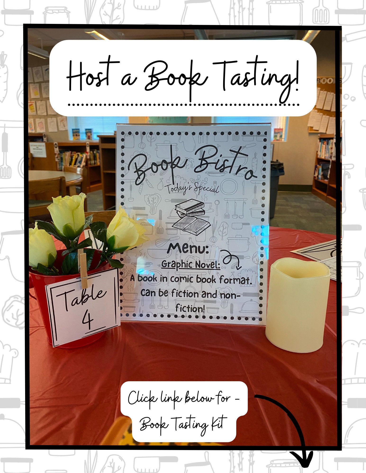 Book Tasting Kit - Etsy