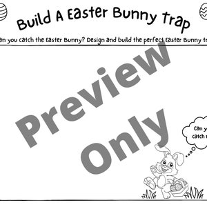 How to Catch the Easter Bunny Activity - Etsy