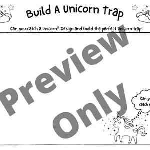 How to Catch A Unicorn Activity - Etsy