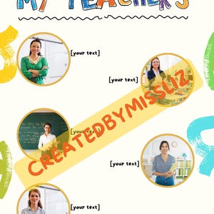 Learning Portfolio Template [customisable] - Etsy