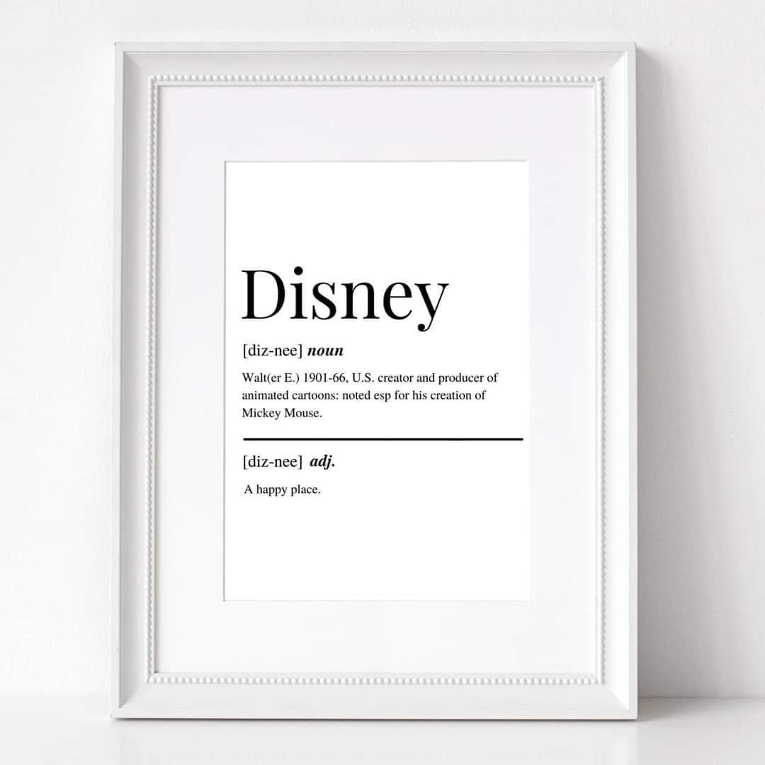 Disney Print - Etsy