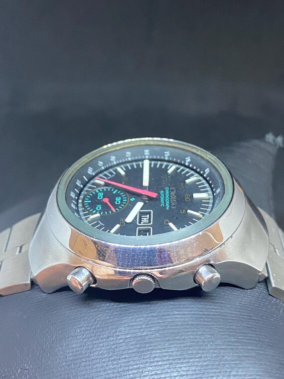 VINTAGE Seiko CHRONOGRAPH AUTOMATIC 17 Jewels Watch e… - Gem