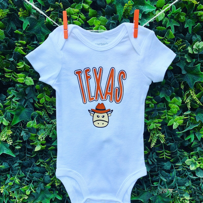 Texas Longhorn Onesies - Etsy