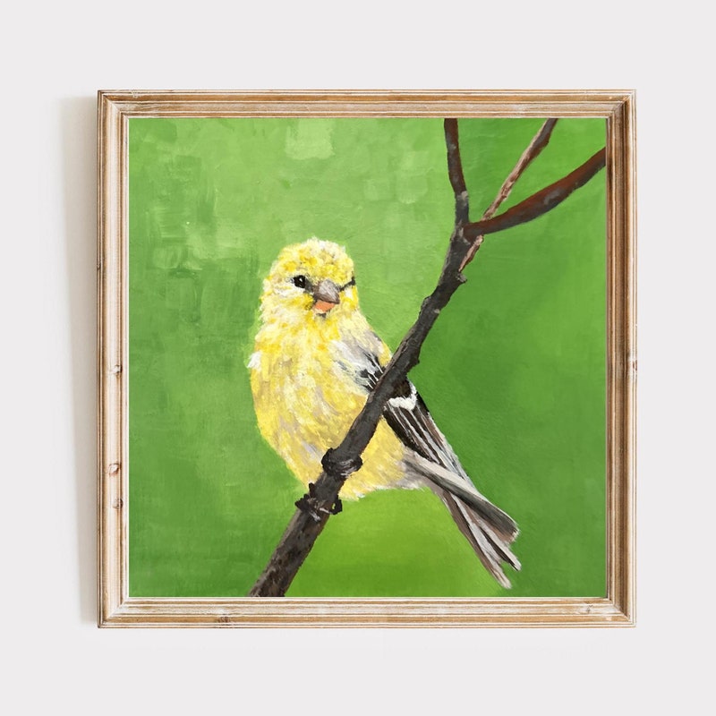 Canary Art Print - Etsy
