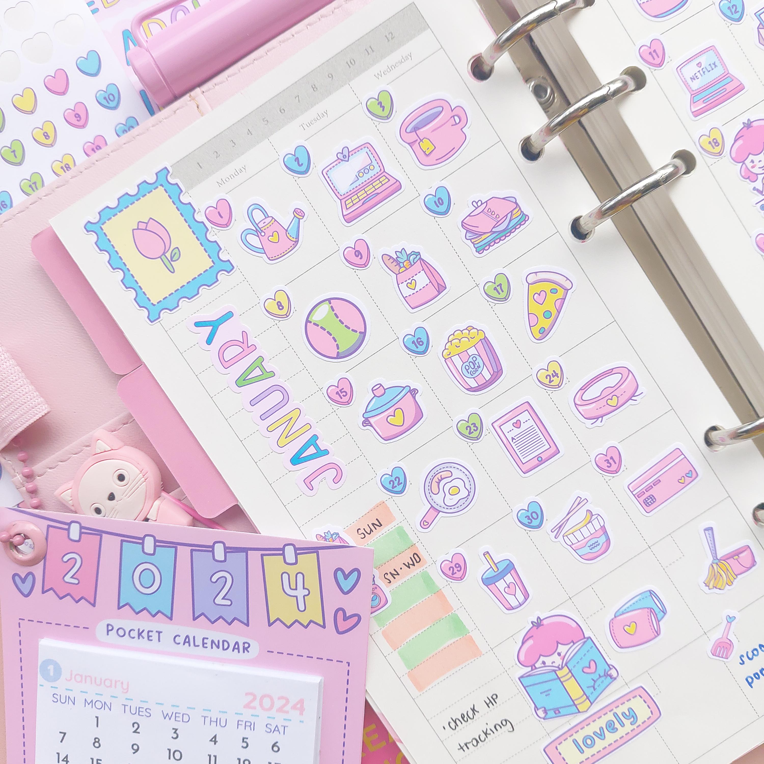 Laundry Icon Stickers | Washing Machine Planner Stickers | Printable ...