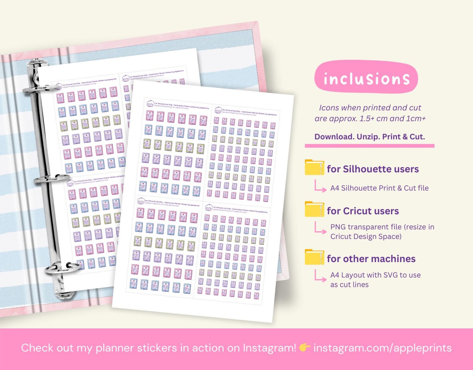 Ebook Reader Icon Stickers | Digital Reading and Book Tracker Stickers ...