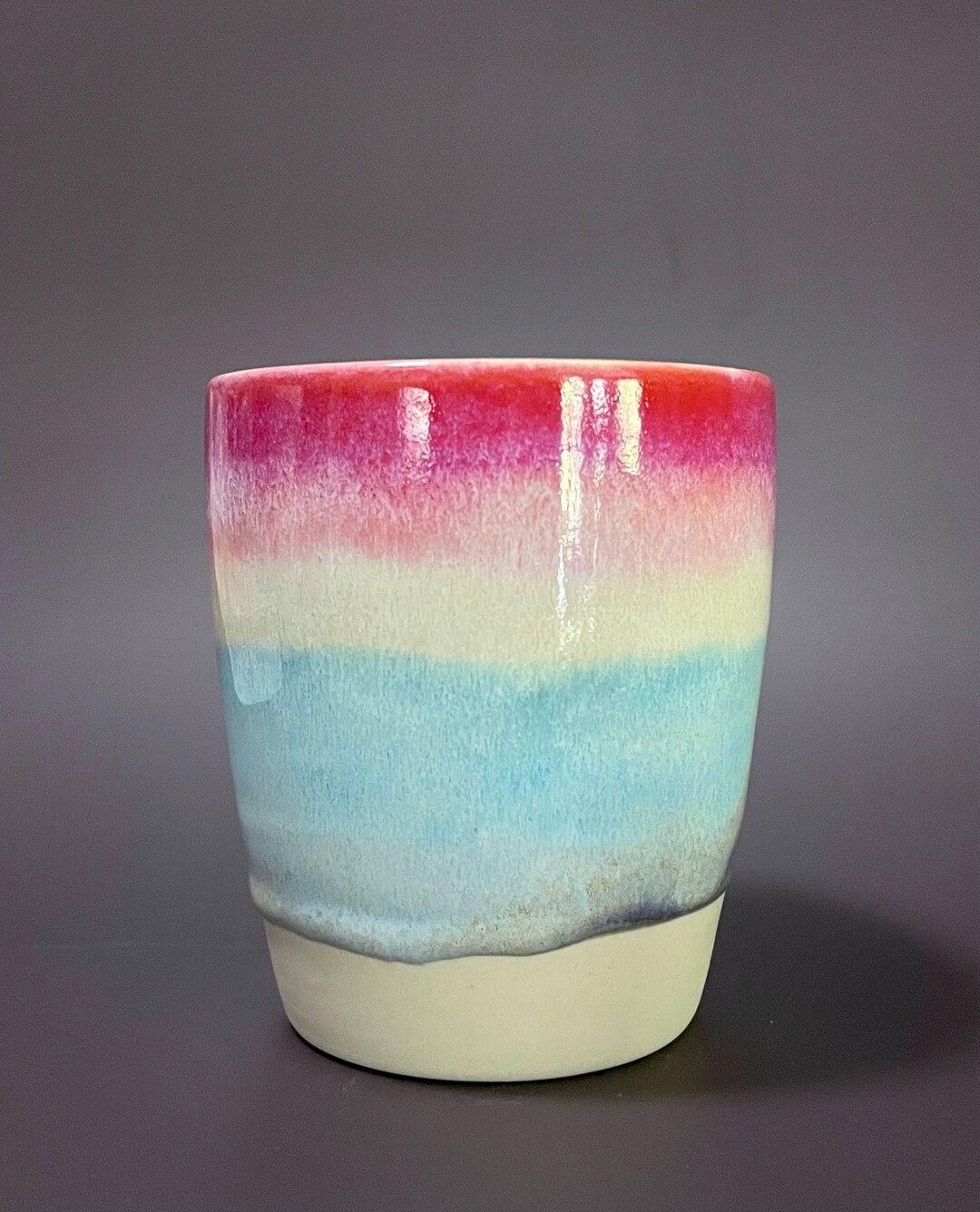 Striped Rainbow Tumblers - Etsy