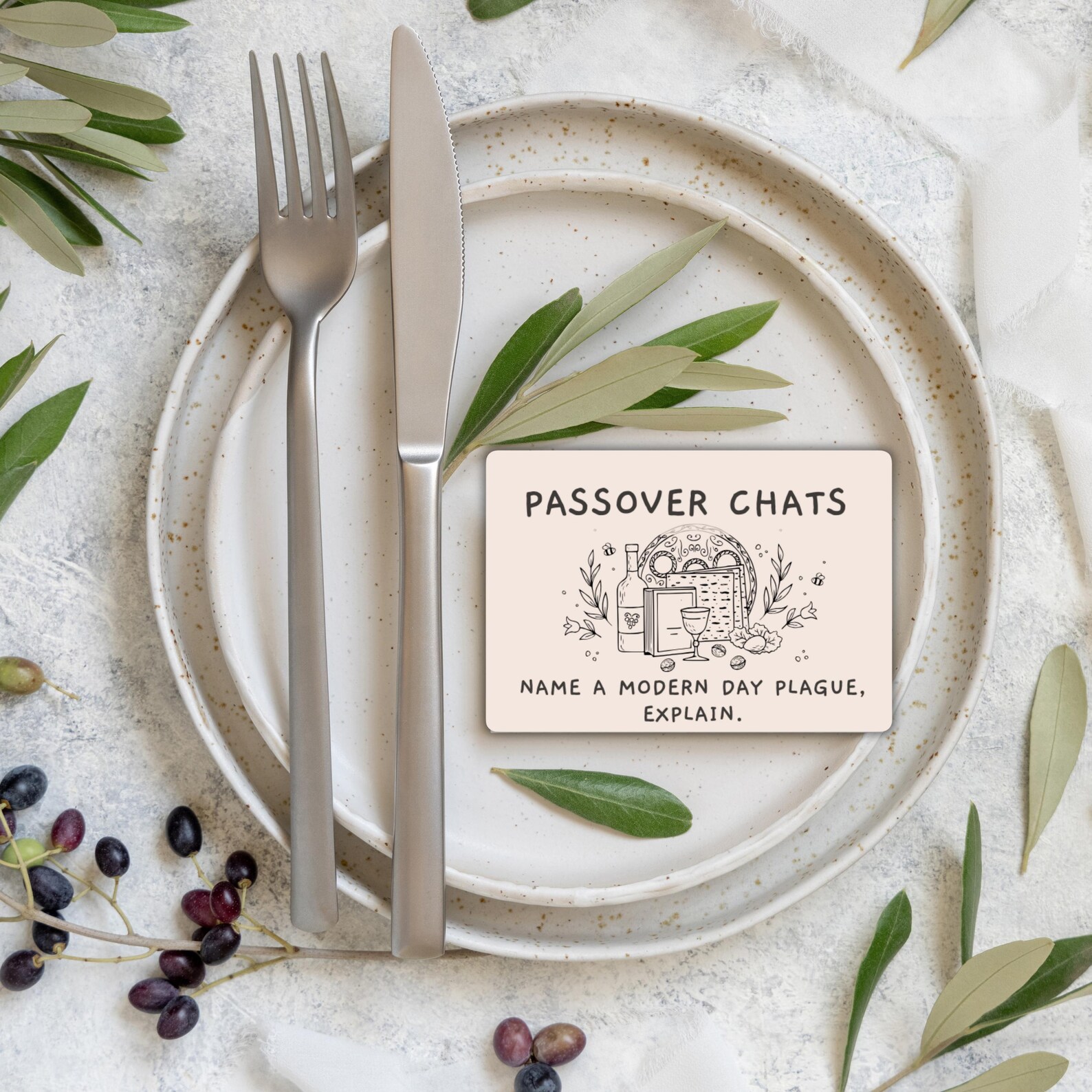 23 Printable Passover Conversation Starters – Seder Table Topics ...
