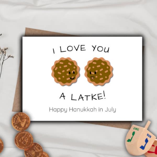 I Love You a Latke - Etsy