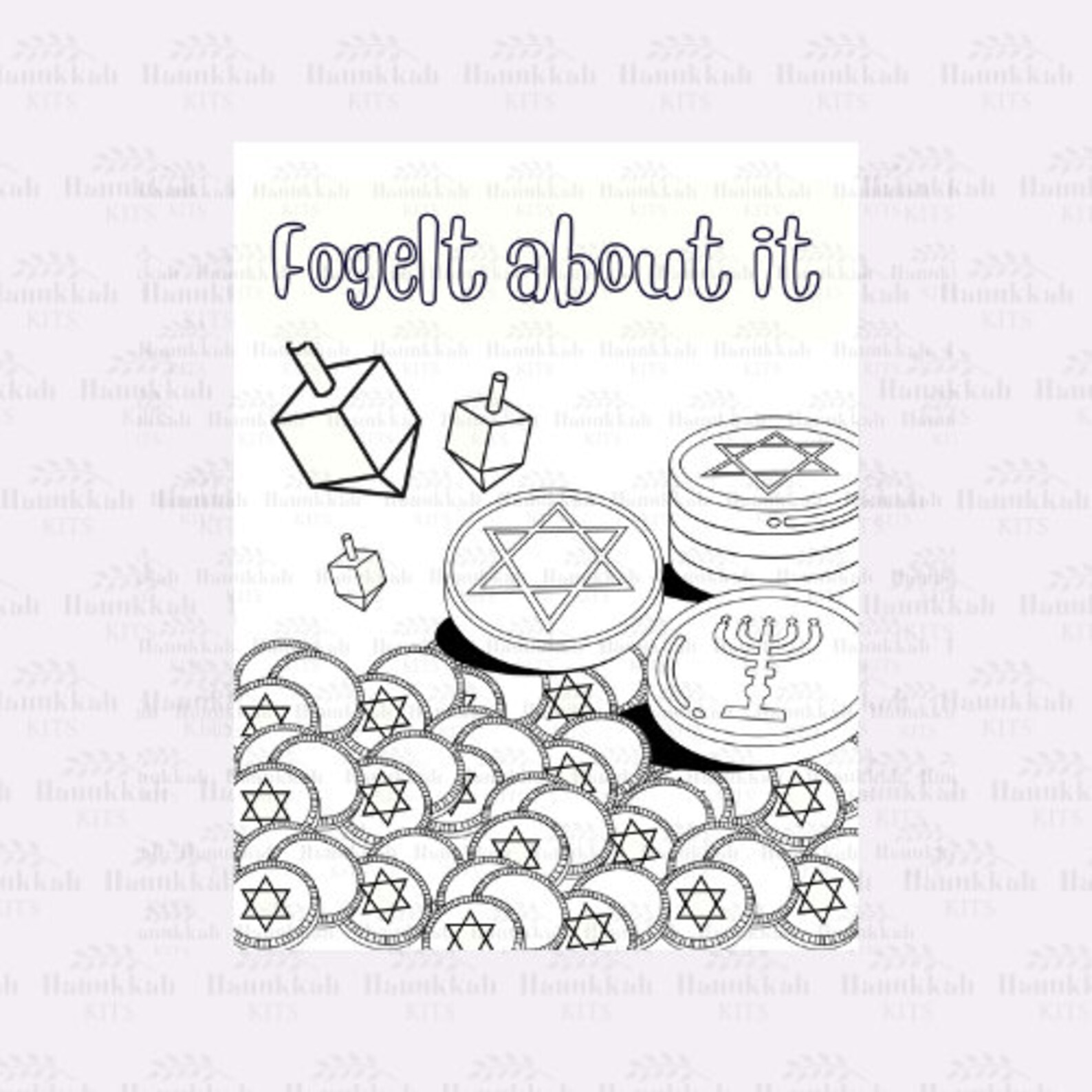 Hanukkah Printable Coloring Pages! Fun Activity for the Jewish Holidays ...