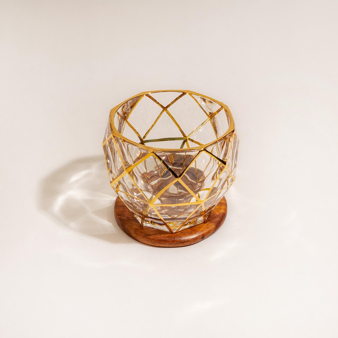 Gold Crysta Tumblers Set Gold Linel Wine Cup Whiskey Glass Whisky ...