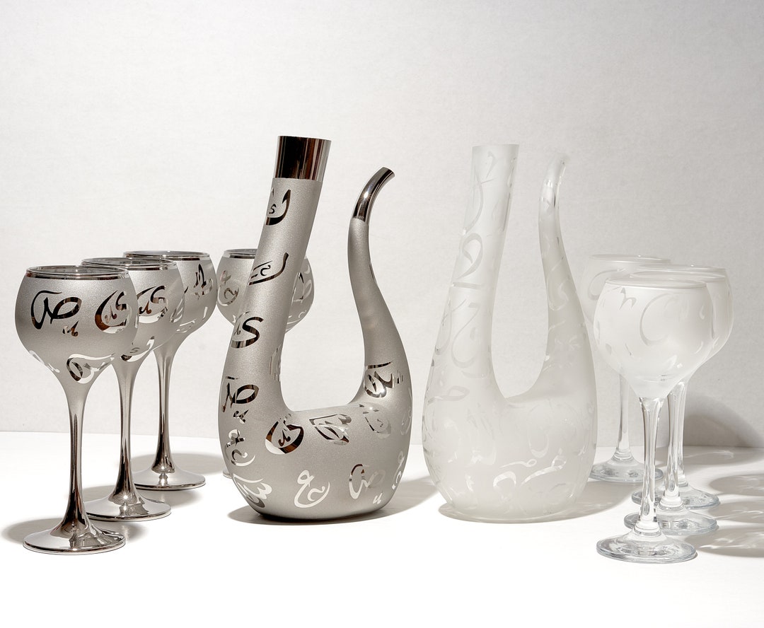 Handmade Decanters for Red Wine Wine Lead-free Wine Decanters U Shape ...