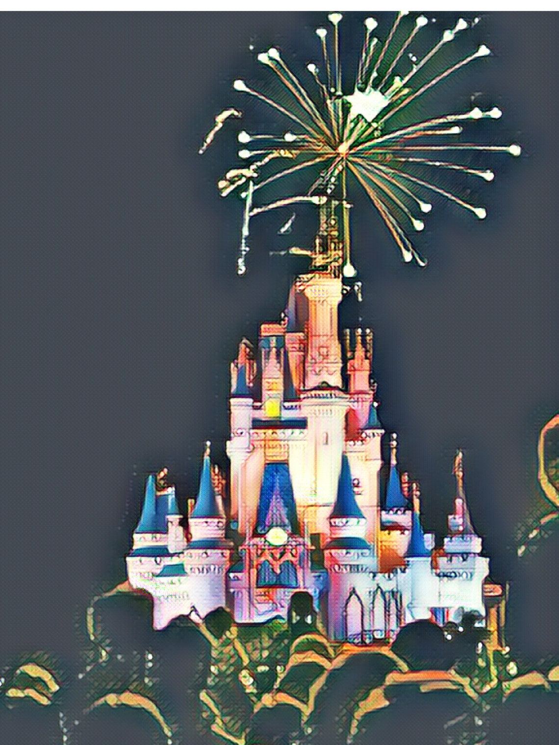 Disney Castle Digital Print 8.5x11 - Etsy