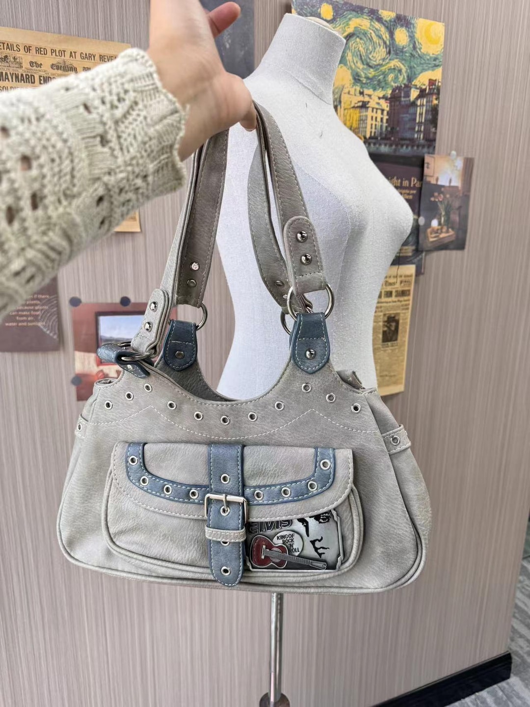 Y2k Ladies Casual Handmadebag, Y2k Vintage Bag,new Style and Versatile ...