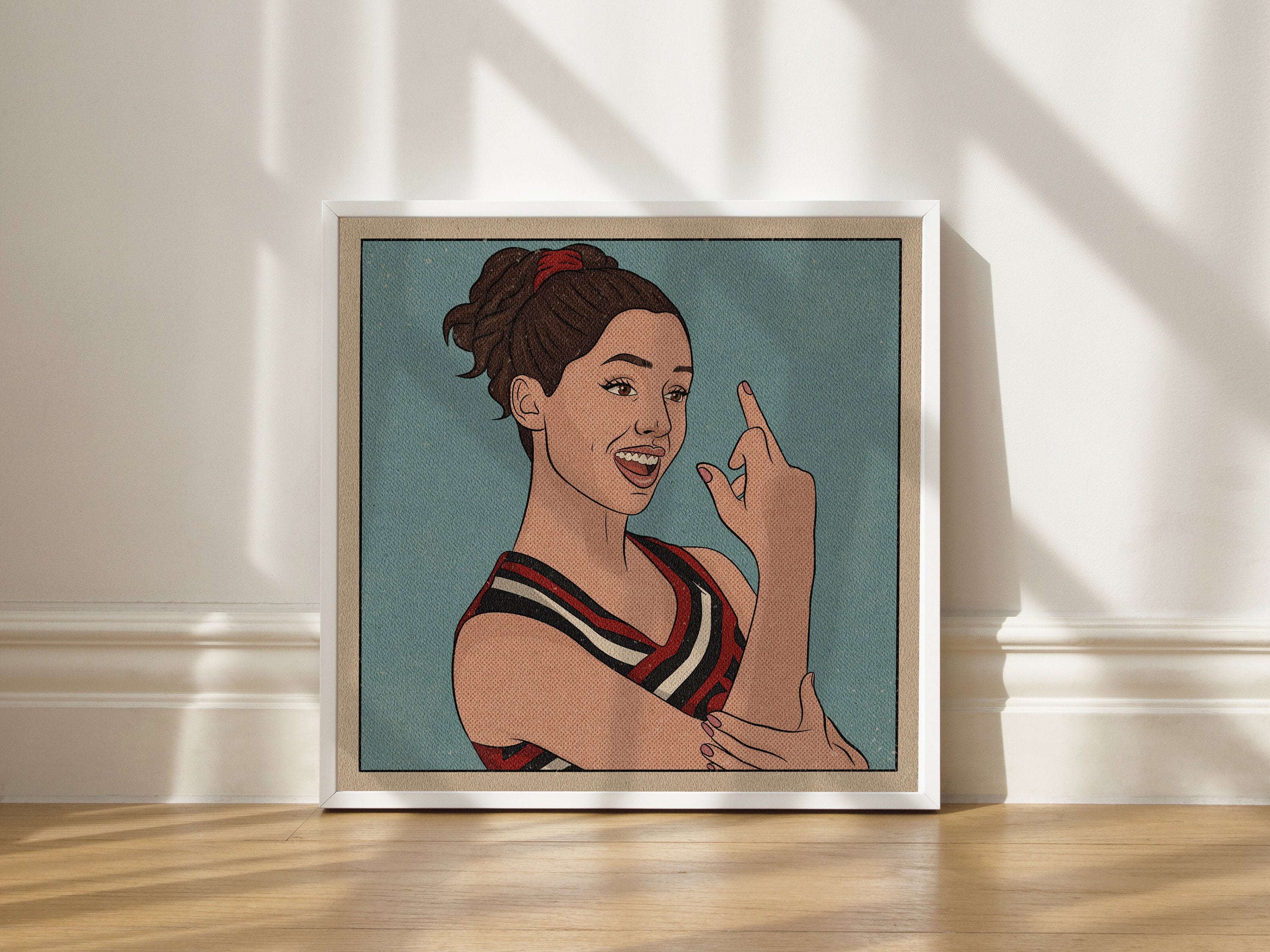 Missy Pantone Print | Bring It on Poster | Retro Wall Art | 00s Movie ...
