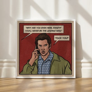 Randy Meeks | Scream 2 Movie Poster | Retro Wall Art | Horror Movie ...