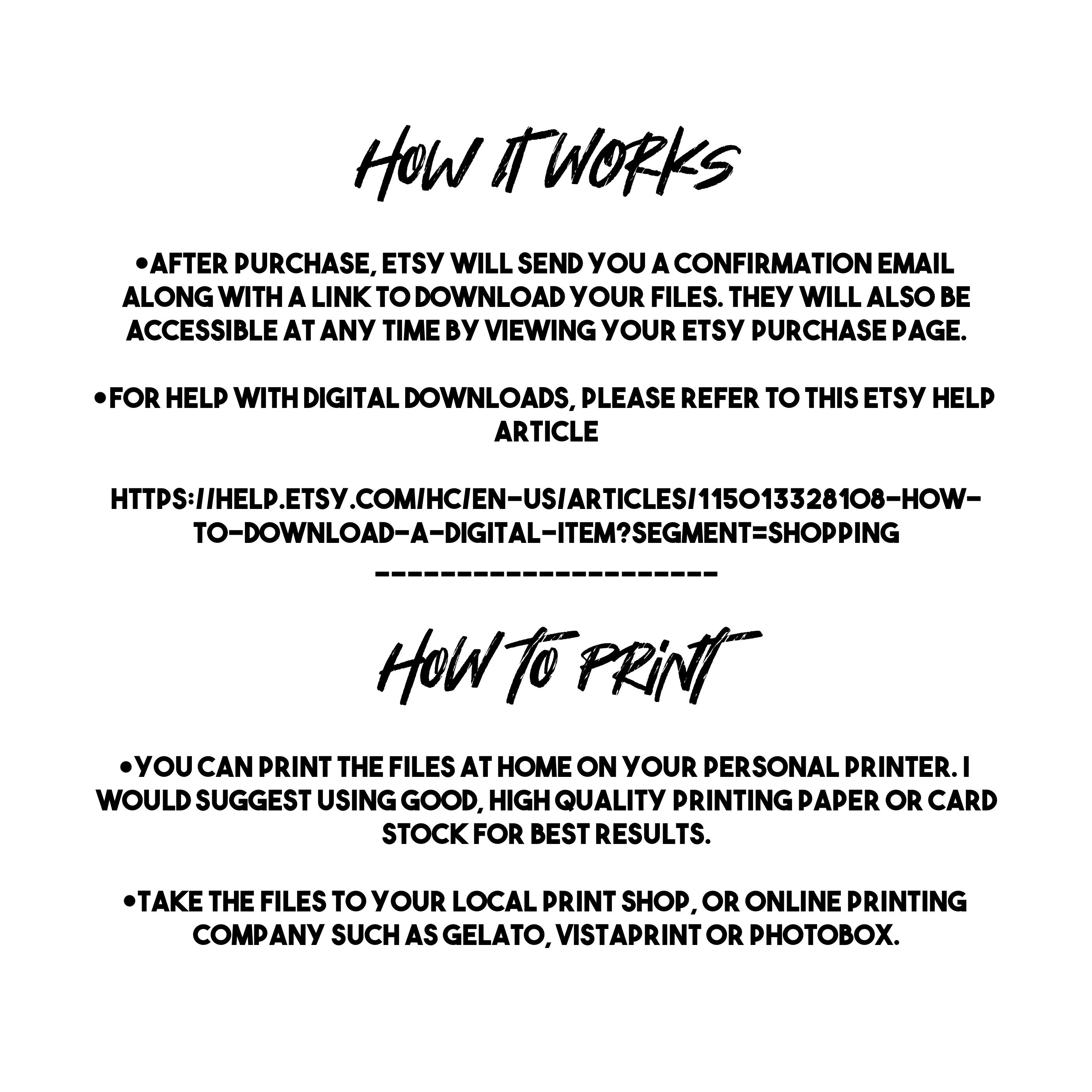 Rules to Survive a Horror Movie Print DIGITAL DOWNLOAD | Scream Movie ...