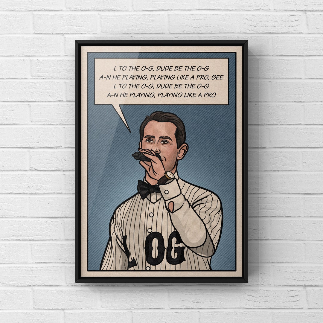 L to the O-G Print | Succession Poster | Kendall Roy | TV Show Wall Art ...
