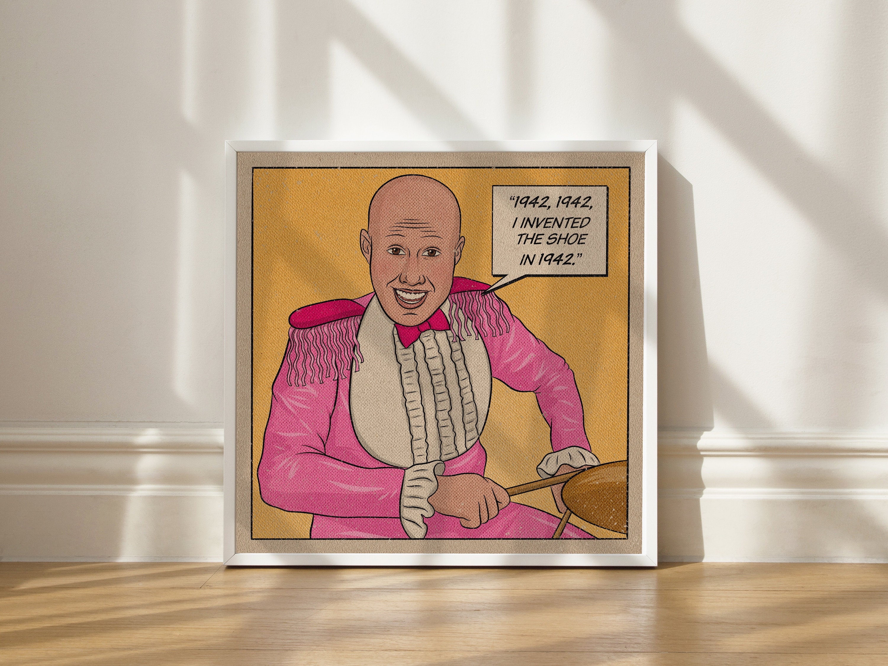 George Dawes Print | Shooting Stars Poster | Retro Wall Art | Matt ...