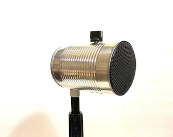 Tin Can Microphone Kit a Fun to Build Tin Can Microphone With Old-time ...