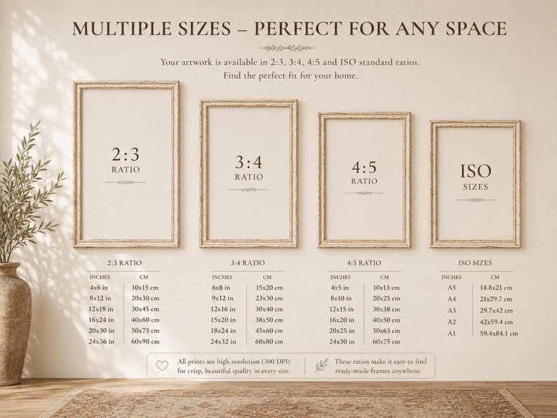 Botanical Arch Prints, Terracotta Vase, Boho Typography Wall Art ...