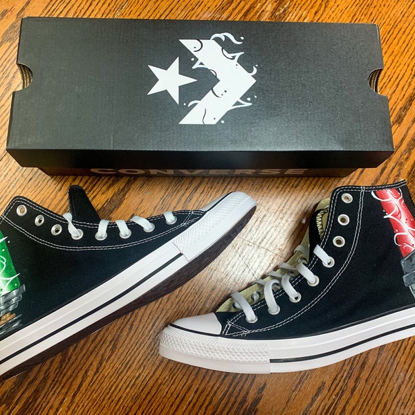 Custom Converse - Etsy