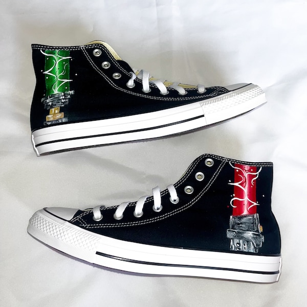 Custom Converse - Etsy