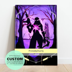 Custom Reyna Valorant Player Card Poster 11x17 Print Personalized ...