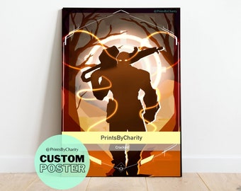 Custom Omen Valorant Player Card Poster 11x17 Print - Etsy
