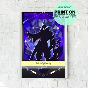 Custom Omen Valorant Player Card Poster | 11x17” Print | Personalized ...