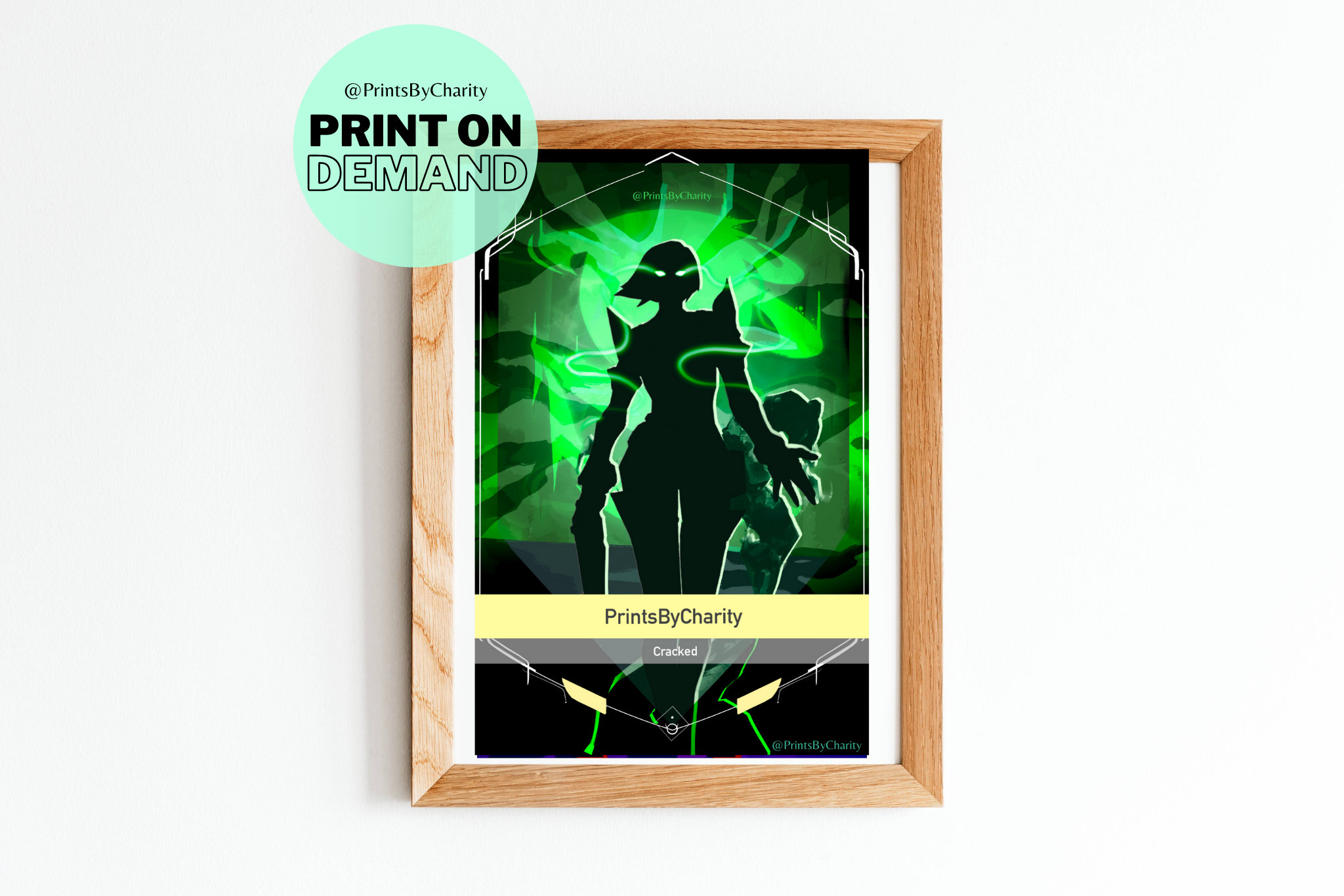 Custom Viper Valorant Player Card Poster 11x17 Print Personalized ...