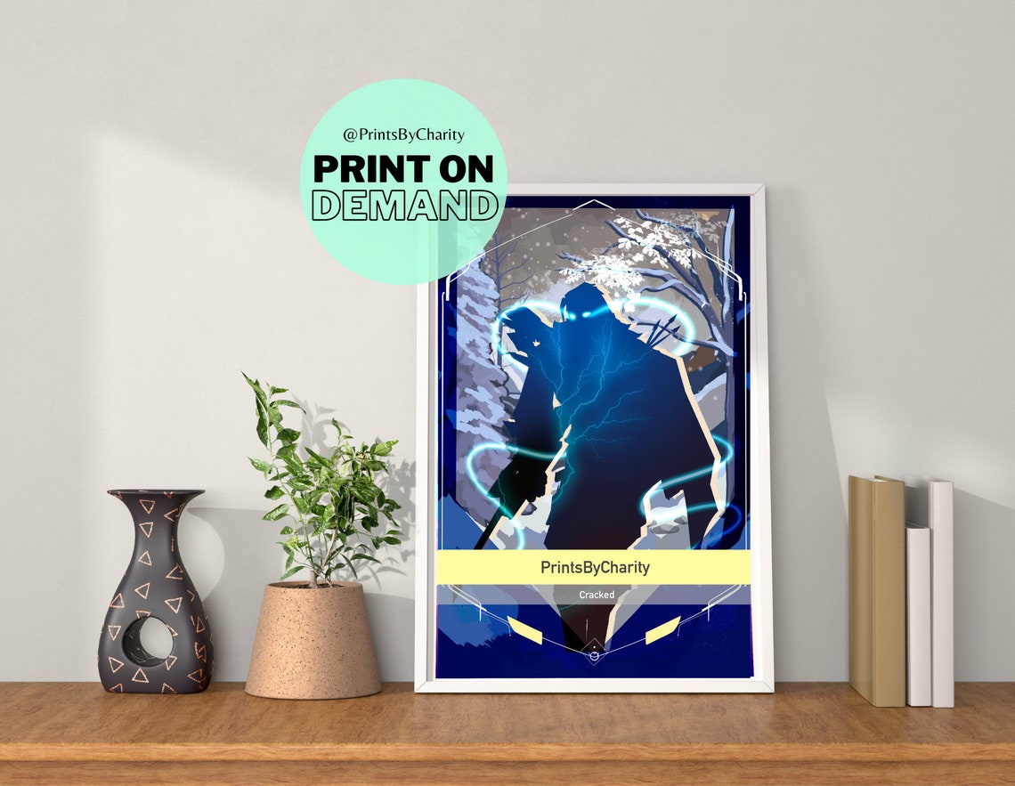Custom Sova Valorant Player Card Poster | 11x17” Print | Personalized ...