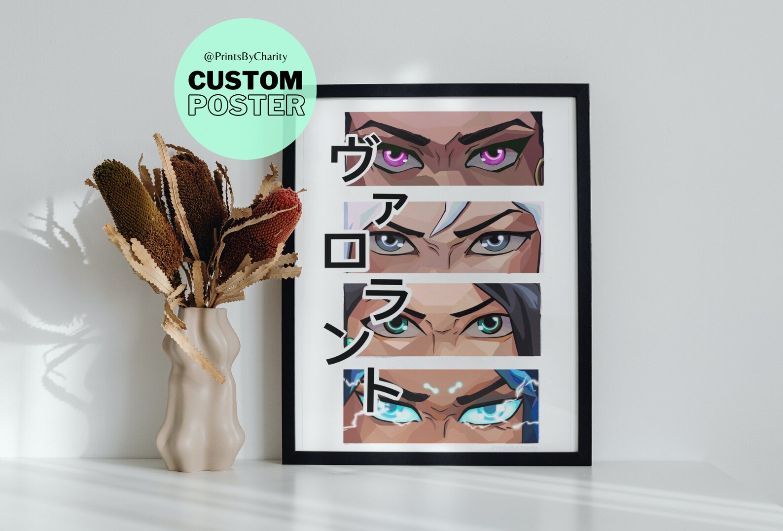 Valorant Agent Eyes Poster Valorant Graphic Poster - Etsy