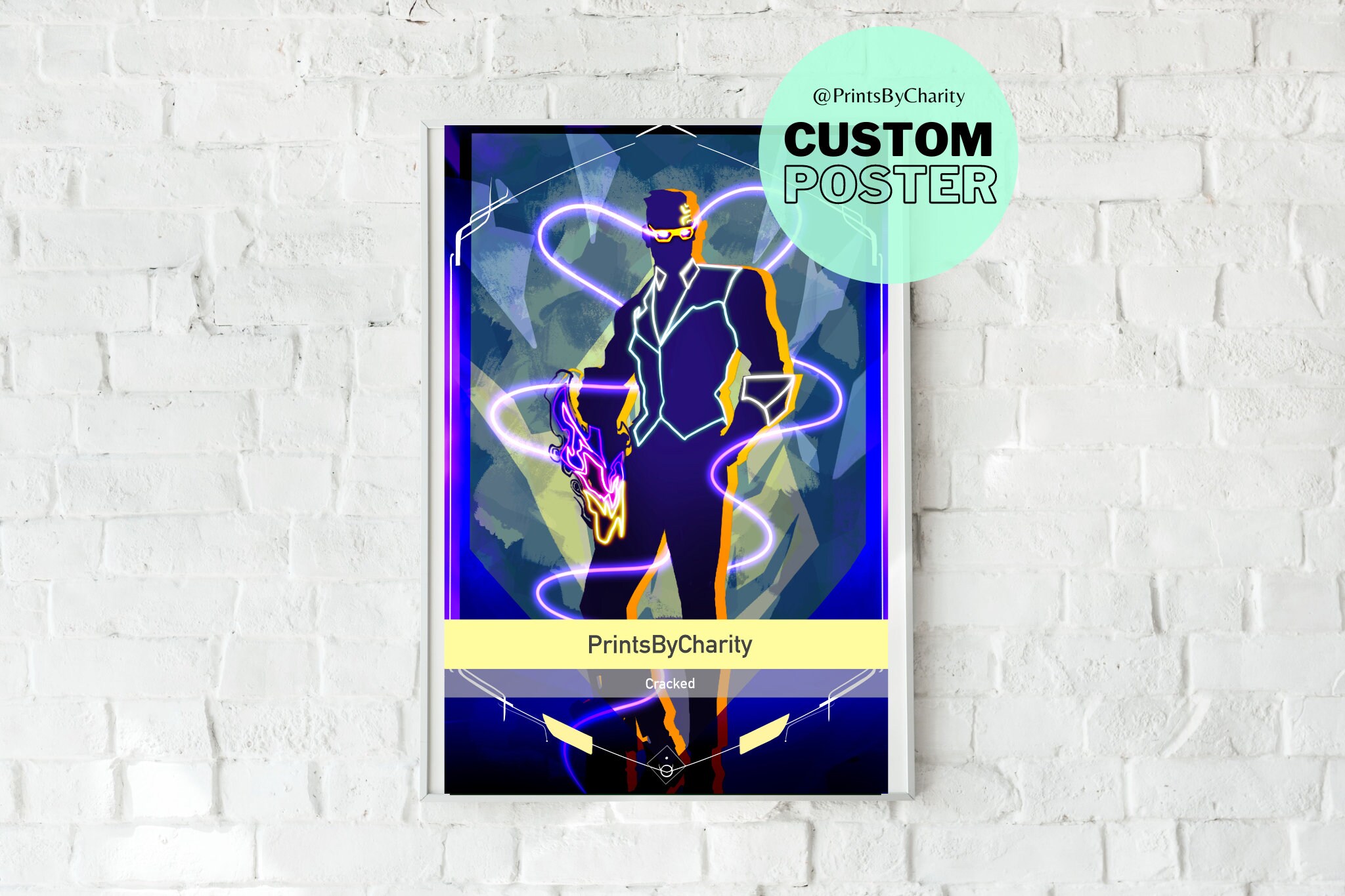 Custom Chamber Valorant Player Card Poster 11x17 Print Personalized ...