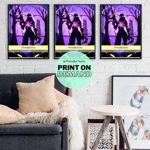 Custom Reyna Valorant Player Card Poster 11x17 Print Personalized ...