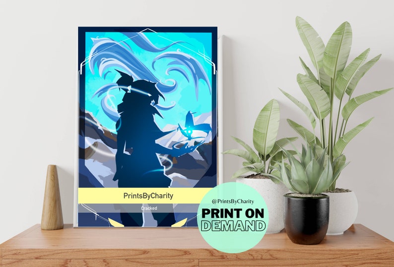 Custom Jett Valorant Player Card Poster 11x17 Print - Etsy