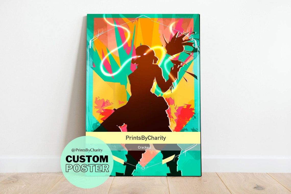 Custom Raze Valorant Player Card Poster | 11x17” Print | Personalized ...