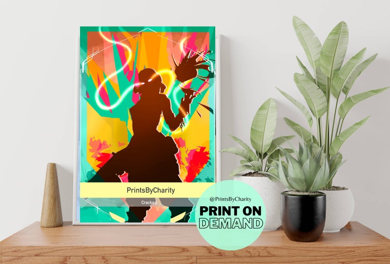 Custom Raze Valorant Player Card Poster 11x17 Print Personalized ...