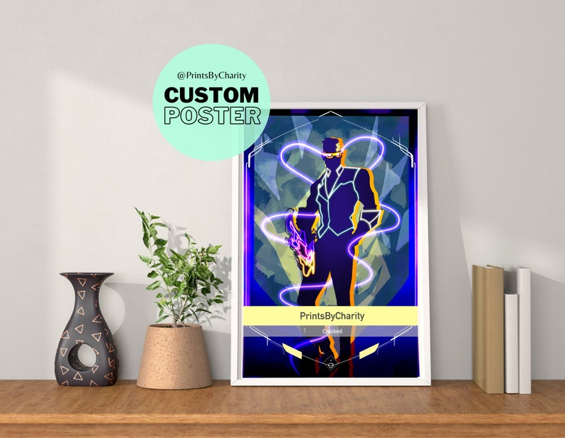 Custom Chamber Valorant Player Card Poster 11x17 Print Personalized ...