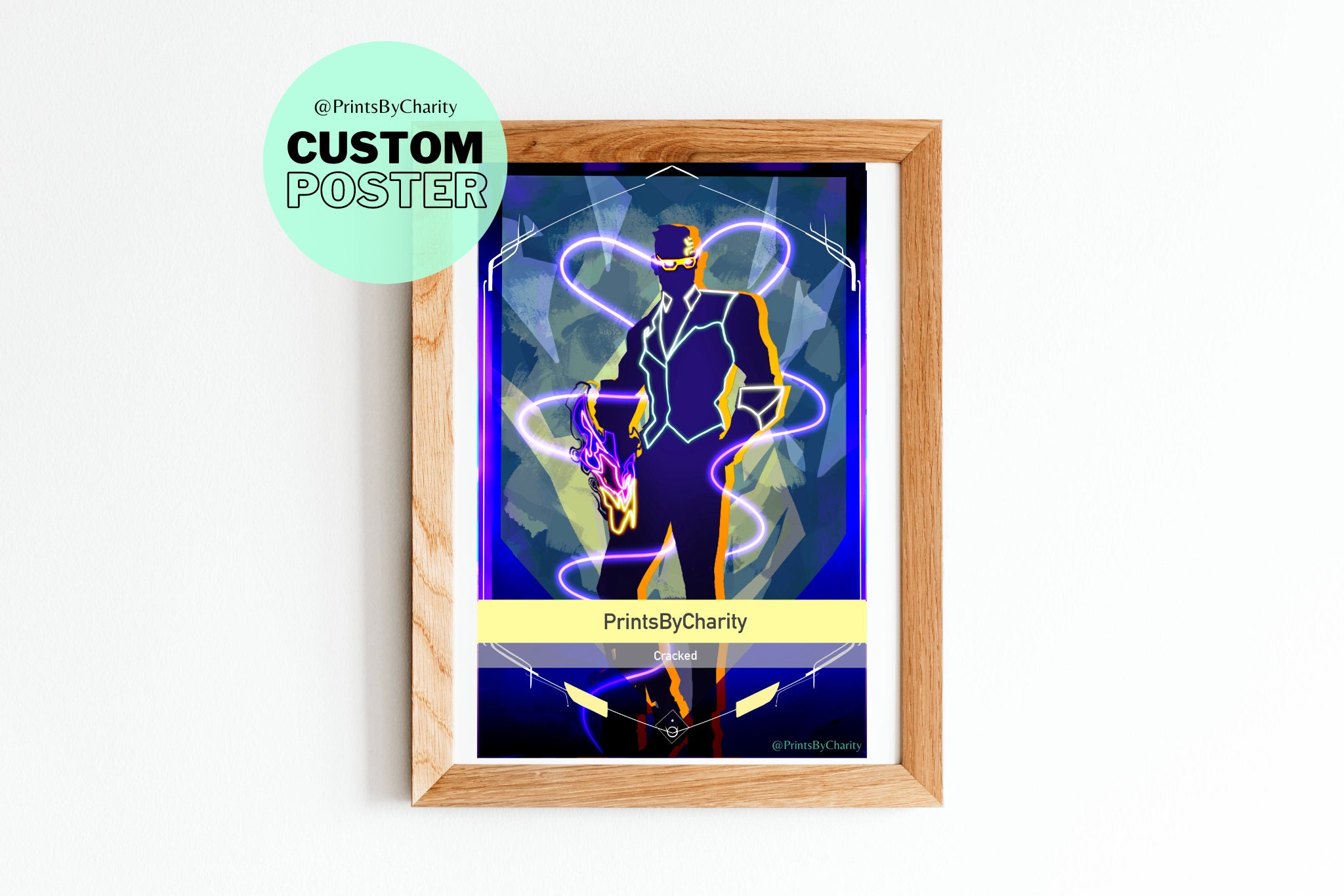 Custom Chamber Valorant Player Card Poster 11x17 Print Personalized ...