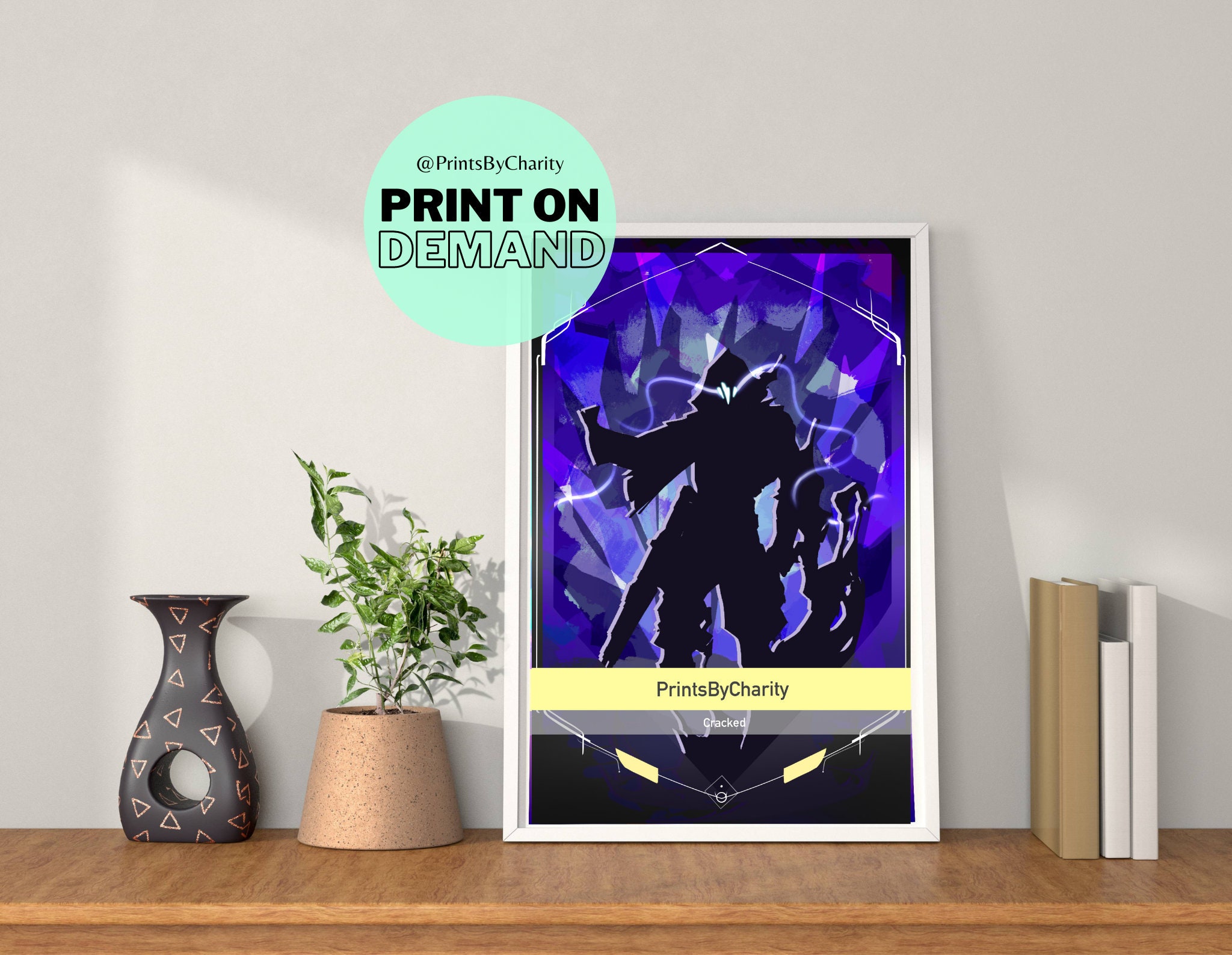 Custom Omen Valorant Player Card Poster | 11x17” Print | Personalized ...