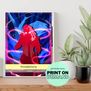 Custom Fade Valorant Player Card Poster 11x17 Print - Etsy