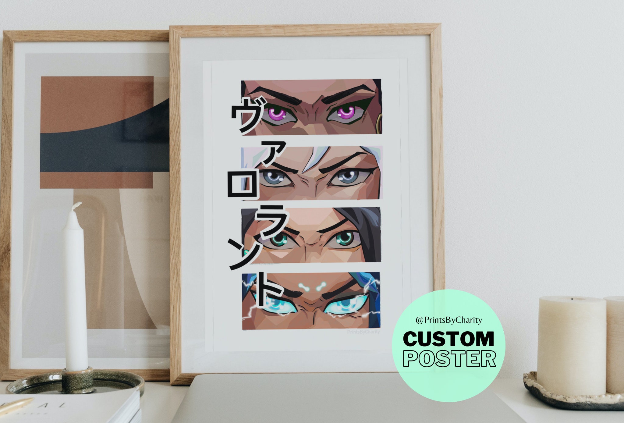Valorant Agent Eyes Poster Valorant Graphic Poster - Etsy
