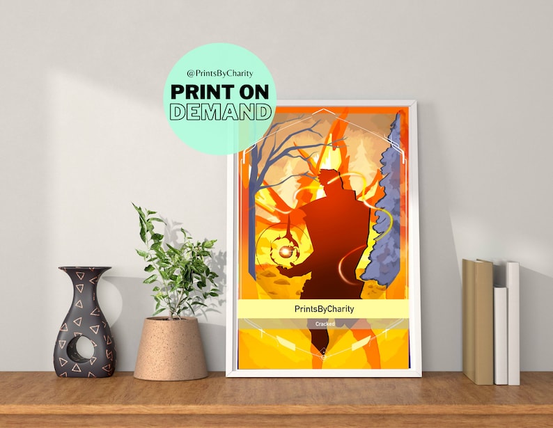 Custom Phoenix Valorant Player Card Poster | 11x17” Print ...