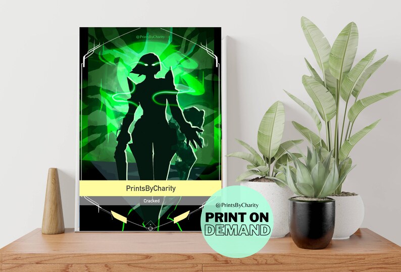 Custom Viper Valorant Player Card Poster | 11x17” Print | Personalized ...