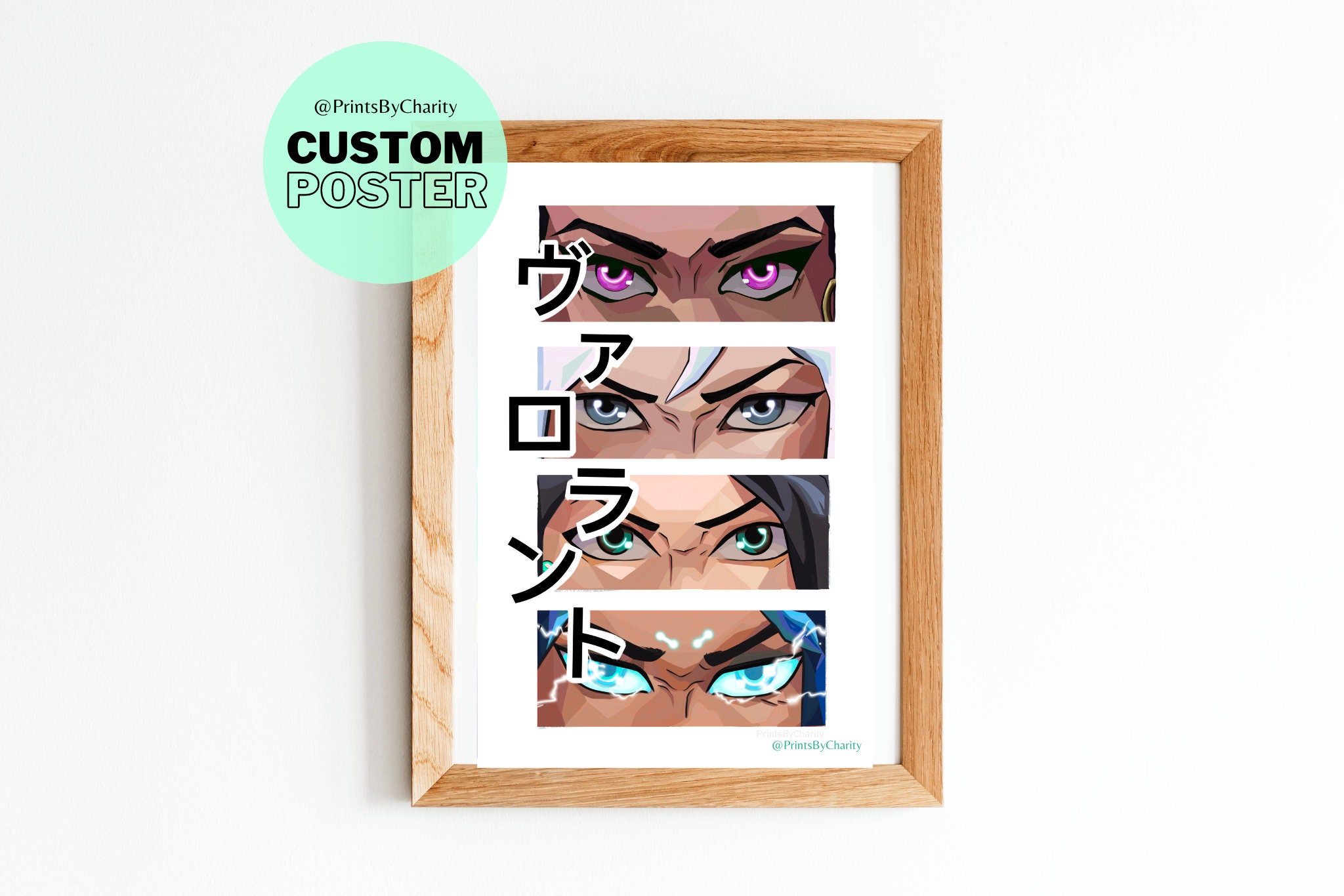 Valorant Agent Eyes Poster Valorant Graphic Poster - Etsy