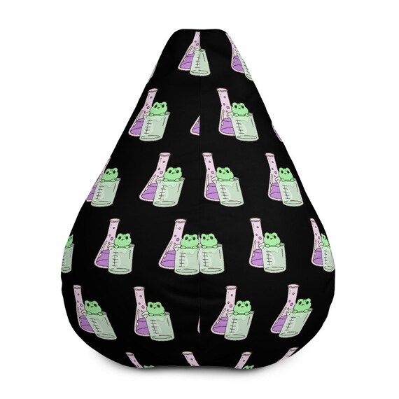 Kawaii Chubbles The Frog Bean Bag Chair Cover Etsy