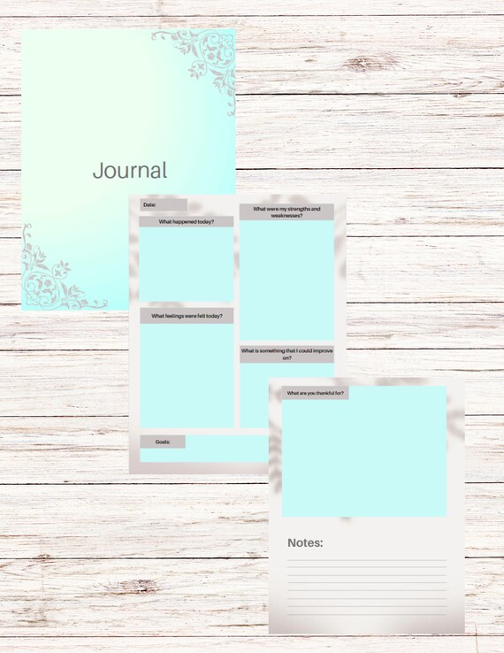Reflection/gratitude Journal - Etsy