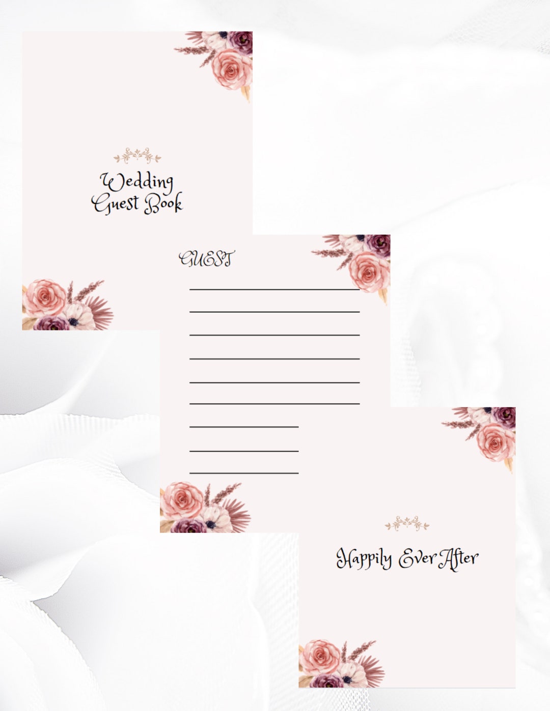 Wedding Digital Guest Book - Etsy